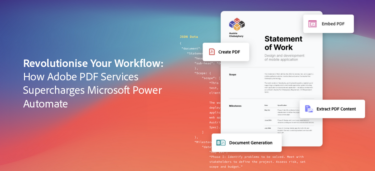 REVOLUTIONISE YOUR WORKFLOW